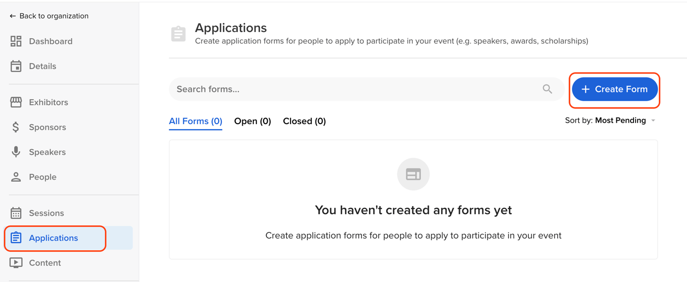 Create Applications